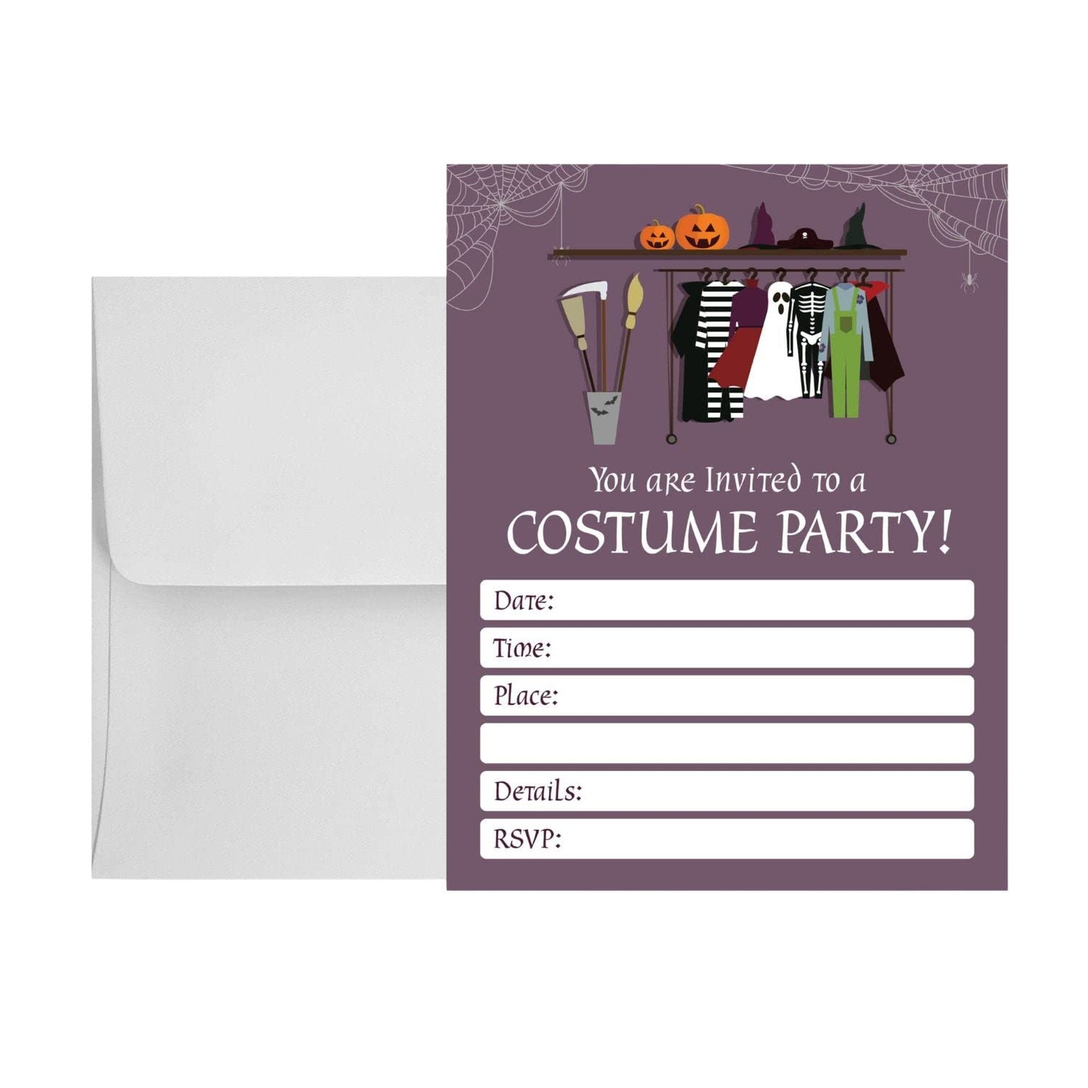 Celebrate in Style Invitations and Envelopes Set - 25 Pack for ...