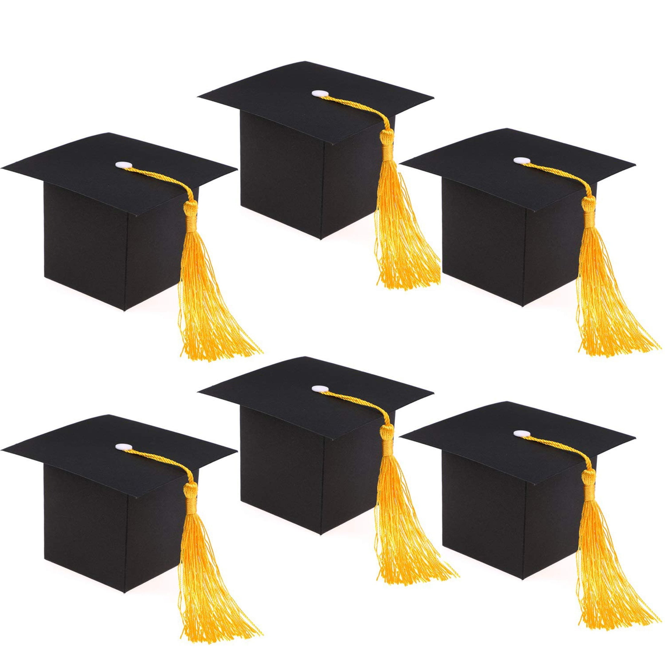 Celebrate Success Graduation Candy Box Set - 30PCS DIY Grad Cap Boxes ...