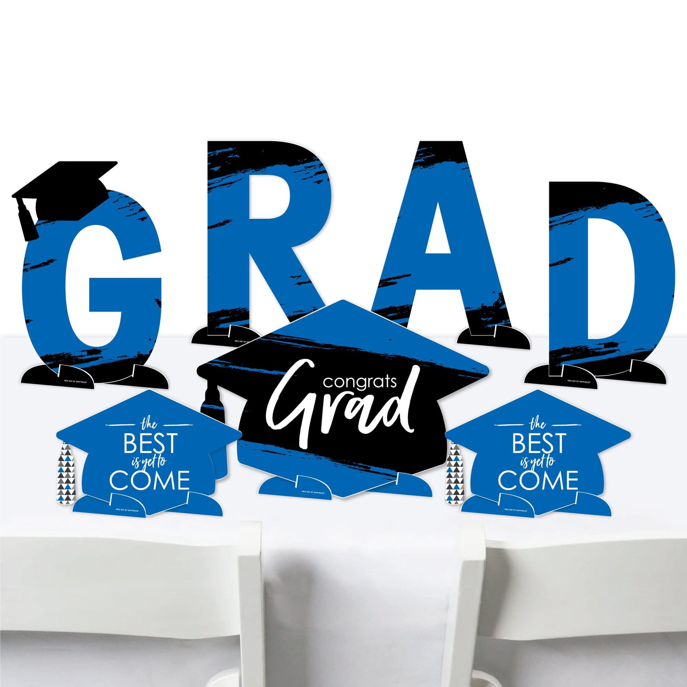Celebrate Success Graduation Tabletop Standups - 7 Piece Centerpiece ...