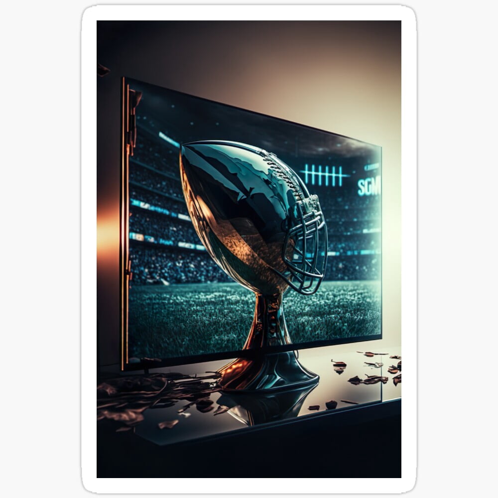 Celebrate The Super Bowl In Style Sticker Baseball Sticker, Football ...