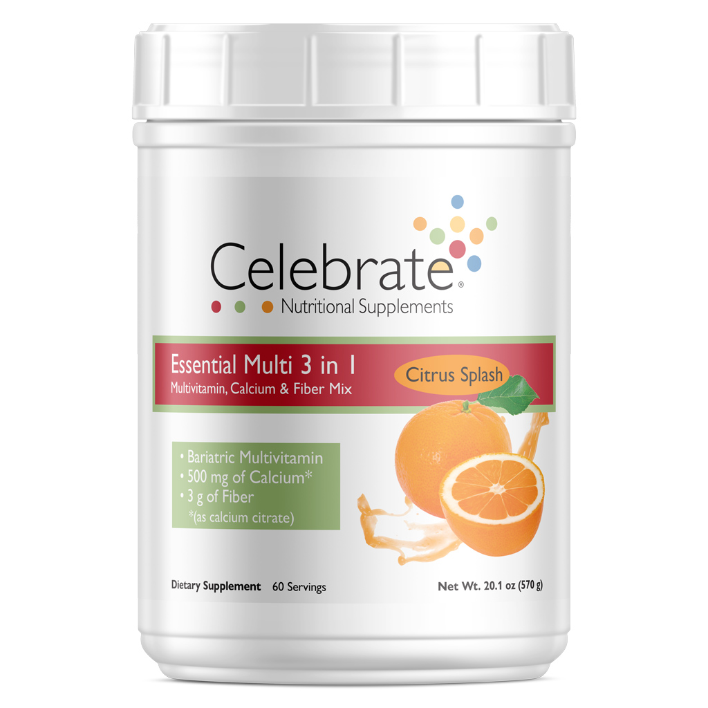 Celebrate Vitamins 3-in-1 Bariatric Multivitamin with Calcium Citrate ...