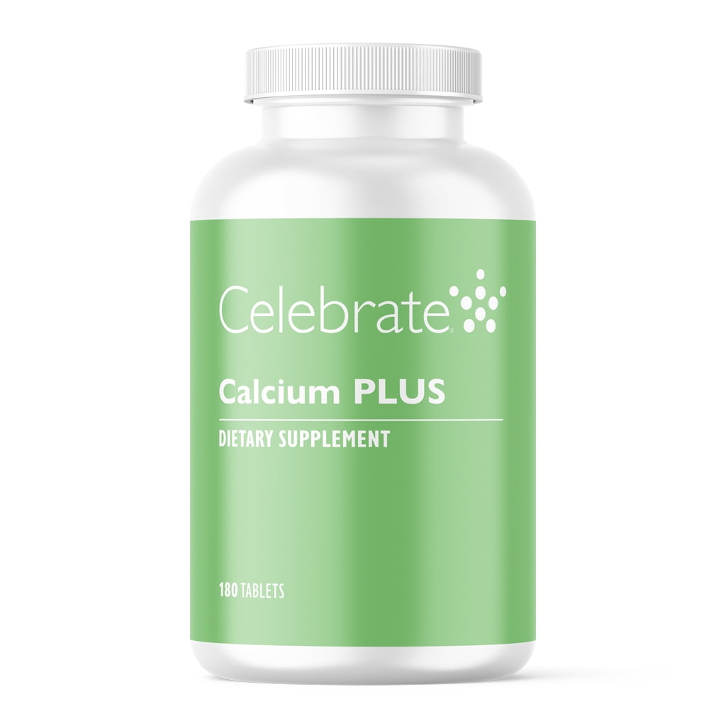 Celebrate Vitamins Calcium Plus Non-Chewable Tablets, 600 mg Calcium ...