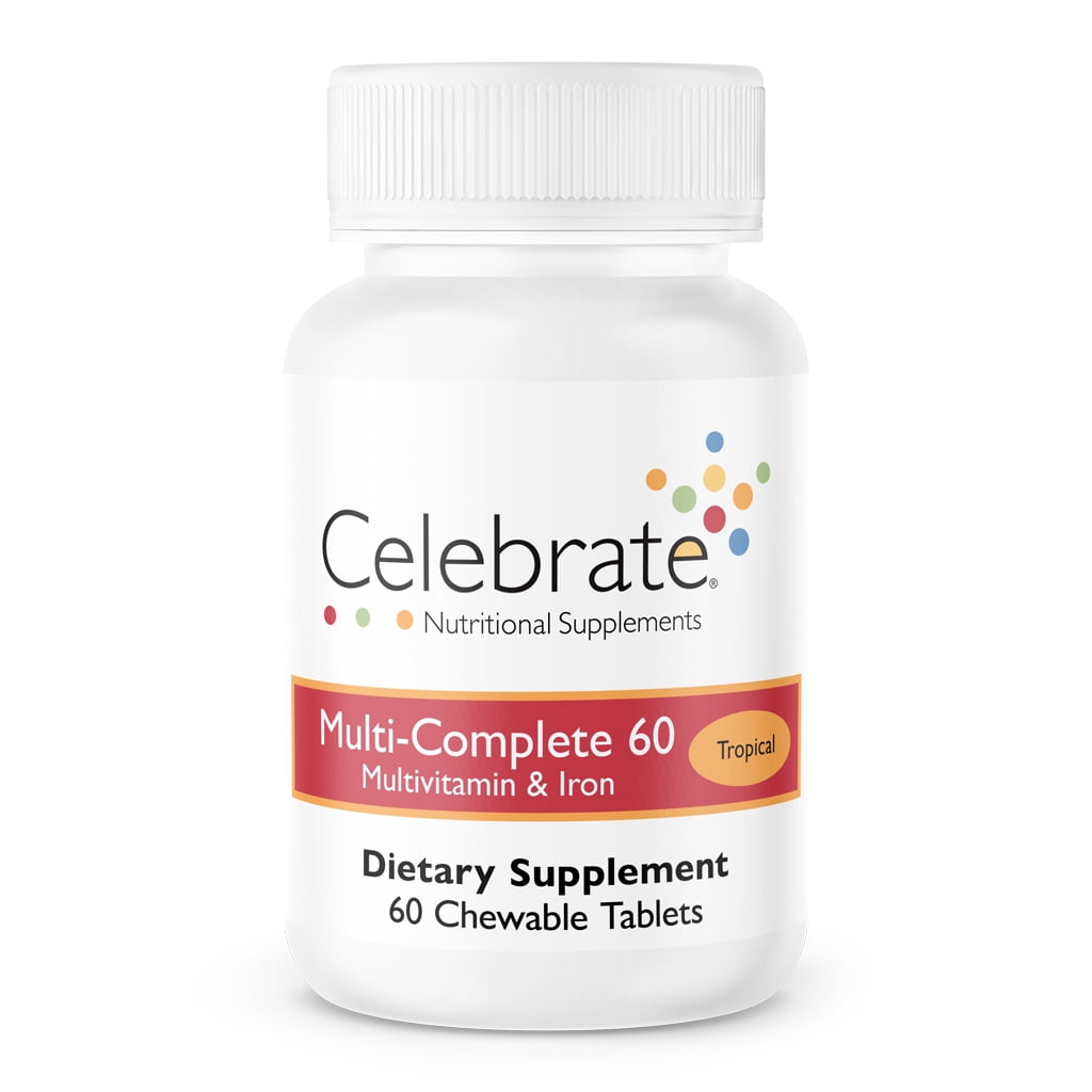 Celebrate Vitamins Multi-Complete 60 Daily Bariatric Multivitamin with ...