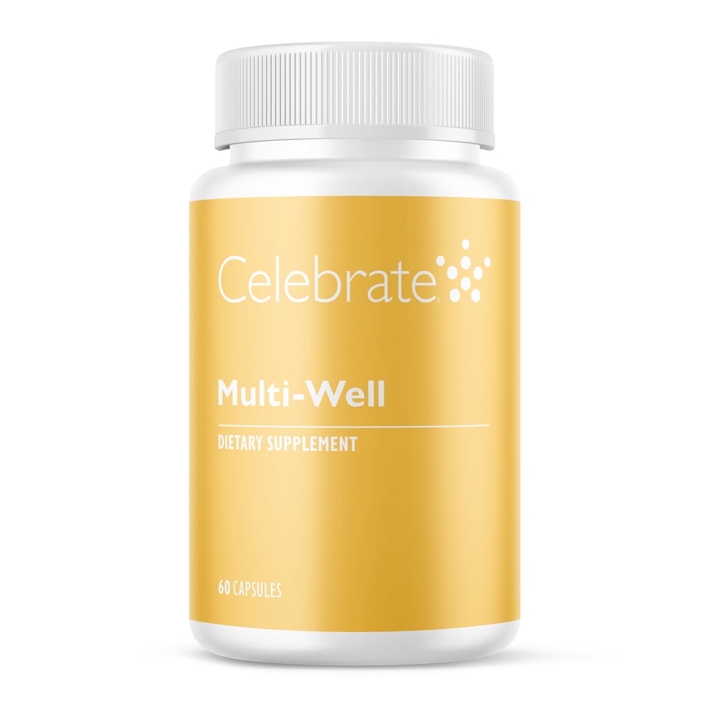 Celebrate Vitamins Multi-Well Multivitamin Capsules, 60 count - Walmart.com