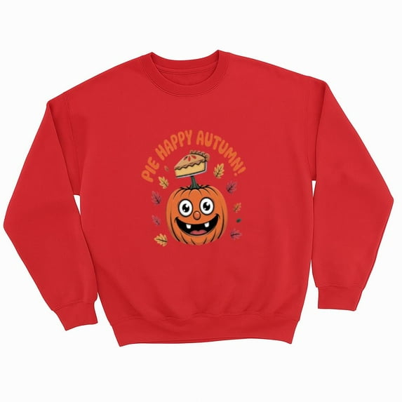 Celebrate With Joy Happy Autumn Pie Fall Fun Themed Graphic Print ...