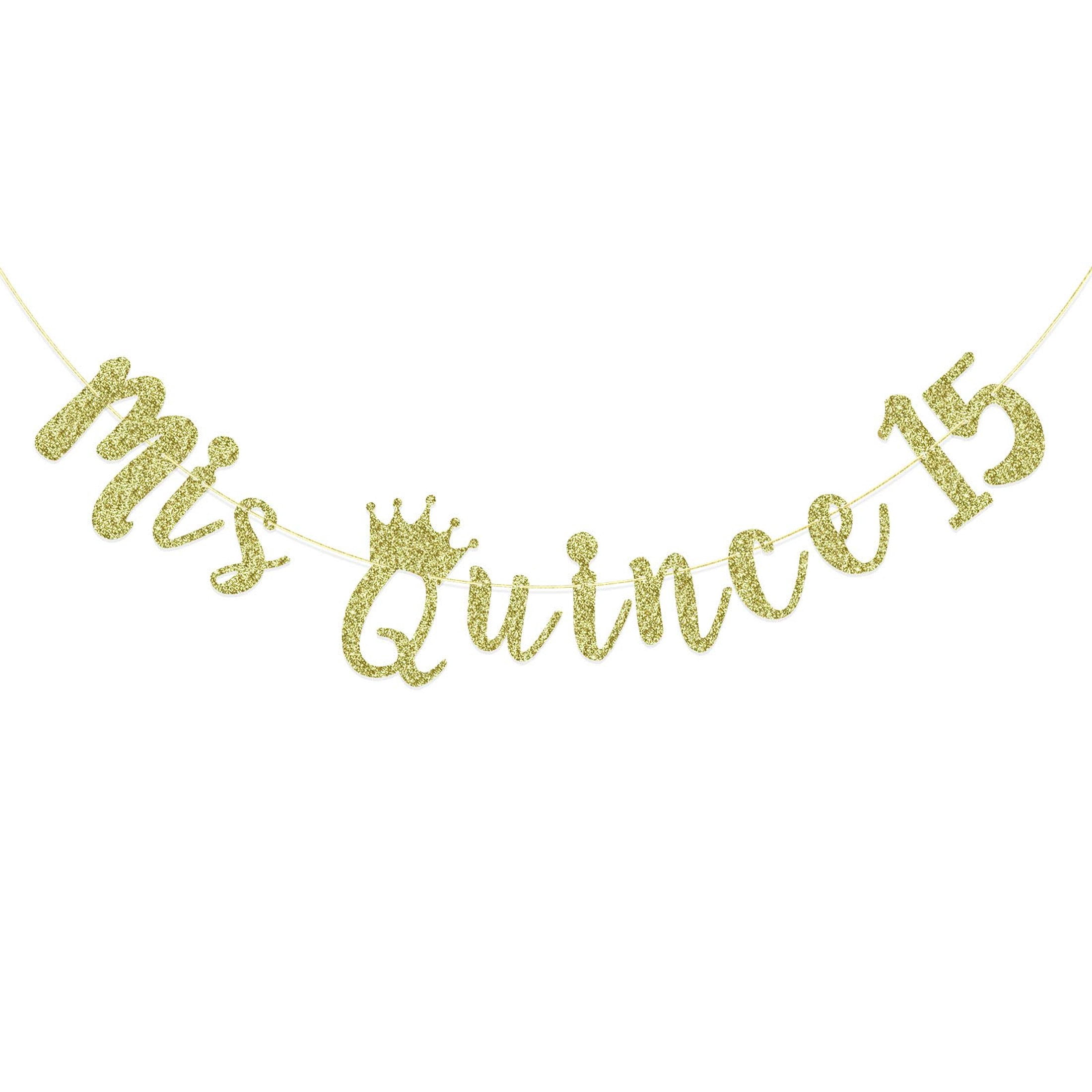 Celebrate Your 15th Birthday with a Stunning Quinceanera Banner ...