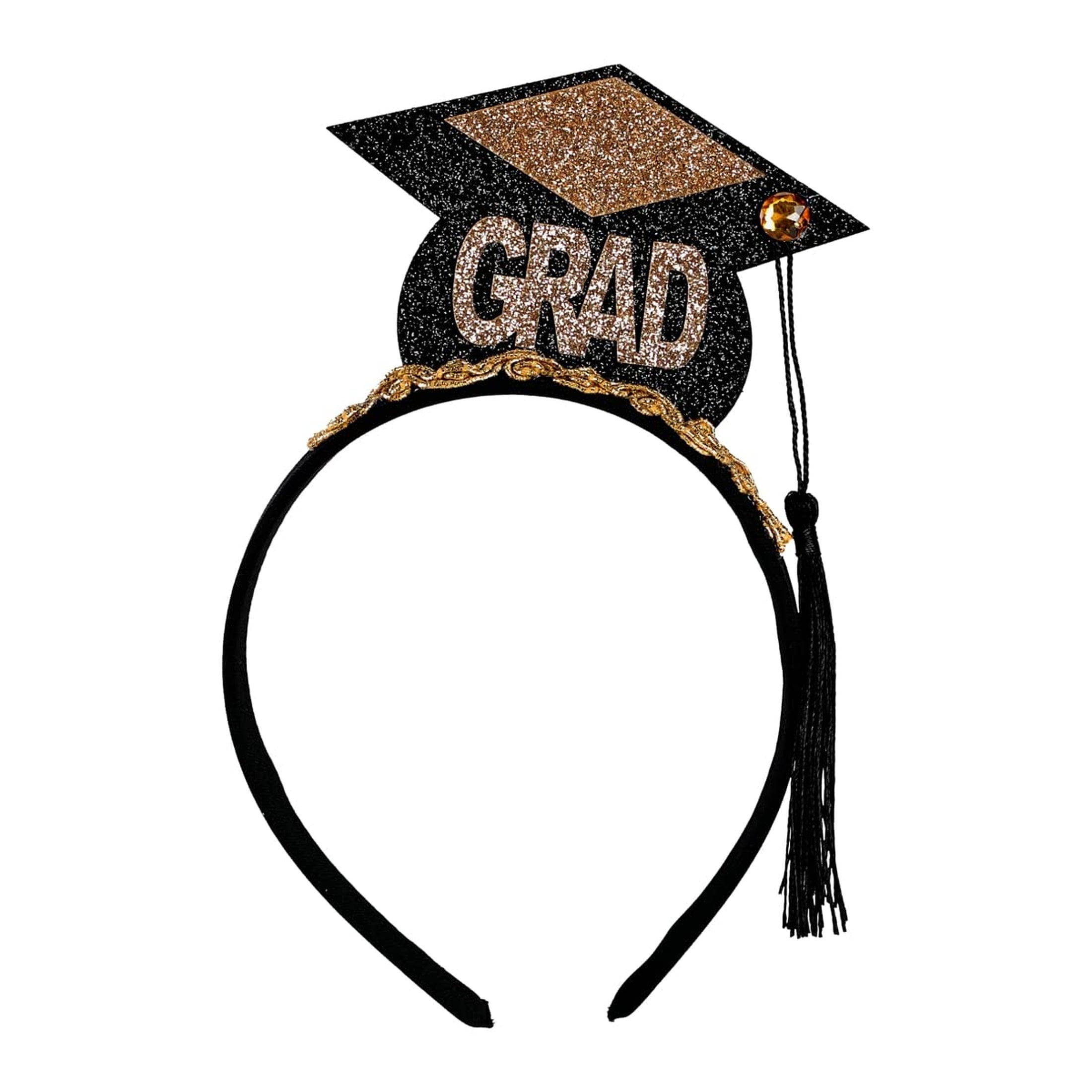 Celebrate your achievement with the Mini Graduation Hat Headband, a fun ...