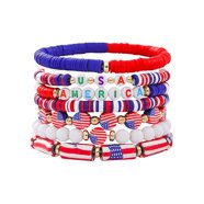 Congo Flag Bracelet: Handmade Bracelet,Adjustable Beaded Boho-Style ...