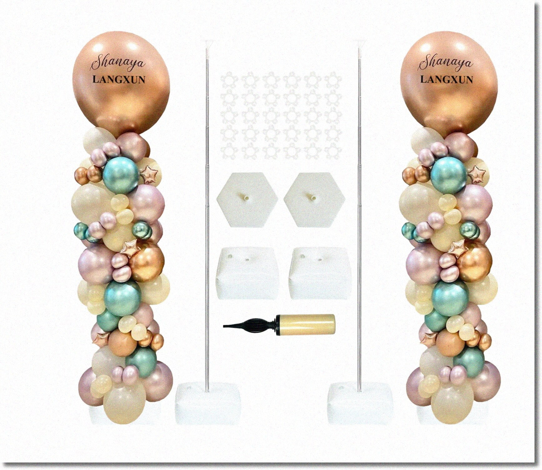 CelebratePro 7ft Balloon Column Stand Kit - Ultimate DIY Party ...