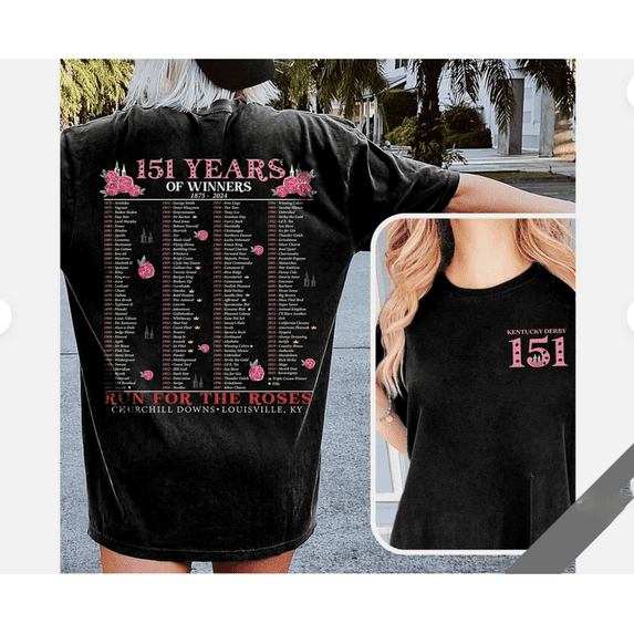 Celebrating 151 Years Ky Derby Shirt, Derby 151 Years Of Winners Shirt ...