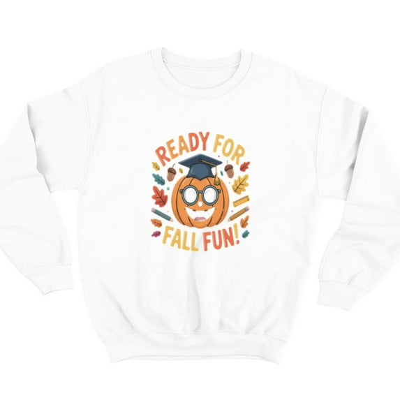 Celebrating Autumn Ready For Fall Fun Cute Cozy Season Graphic Print ...