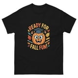 Celebrating Autumn Ready For Fall Fun Cute Cozy Season Unisex T-Shirt ...