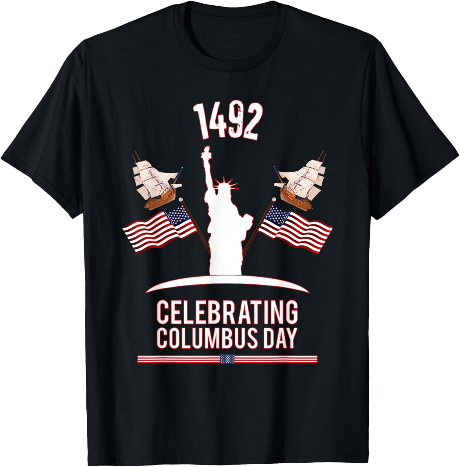 Celebrating Columbus Day T-Shirt - Walmart.com