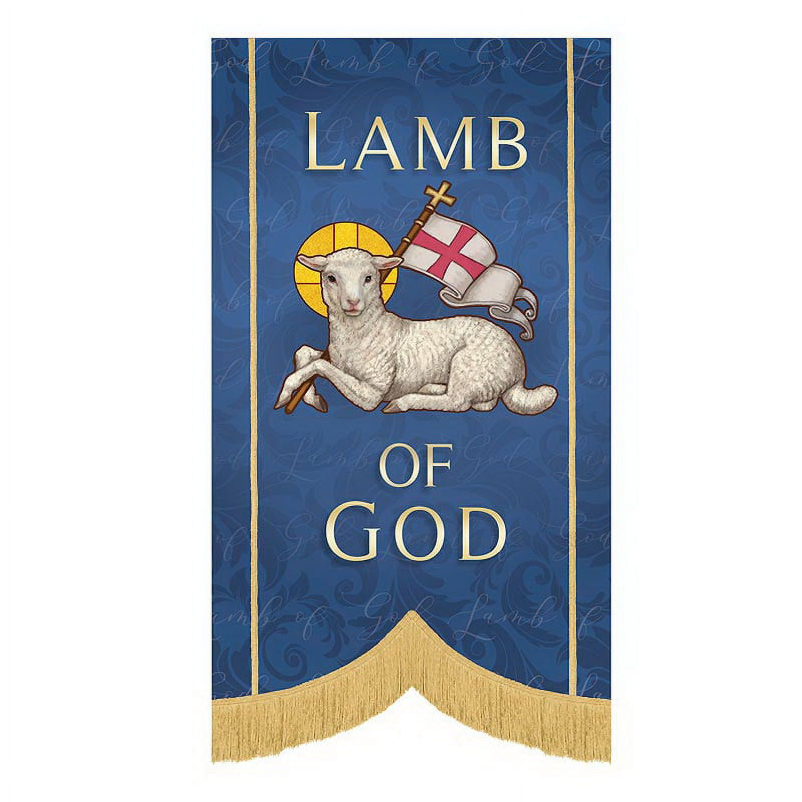 Celebration Banners J6471 Call Him By Name Series Banner - Lamb of God ...