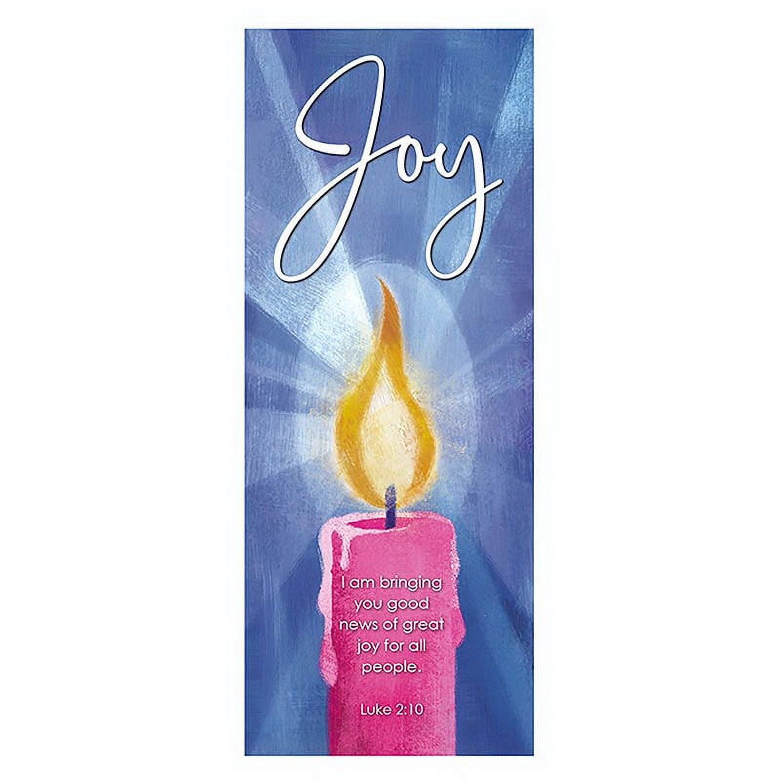 Celebration Banners J6588 Blue Advent Candle Banner Set - Set of 5 ...