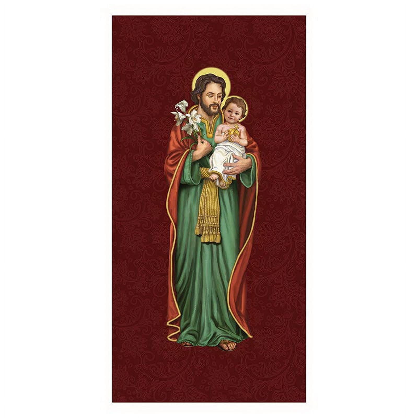 Celebration Banners J6758 Sacred Image Series Banner - St. Joseph ...