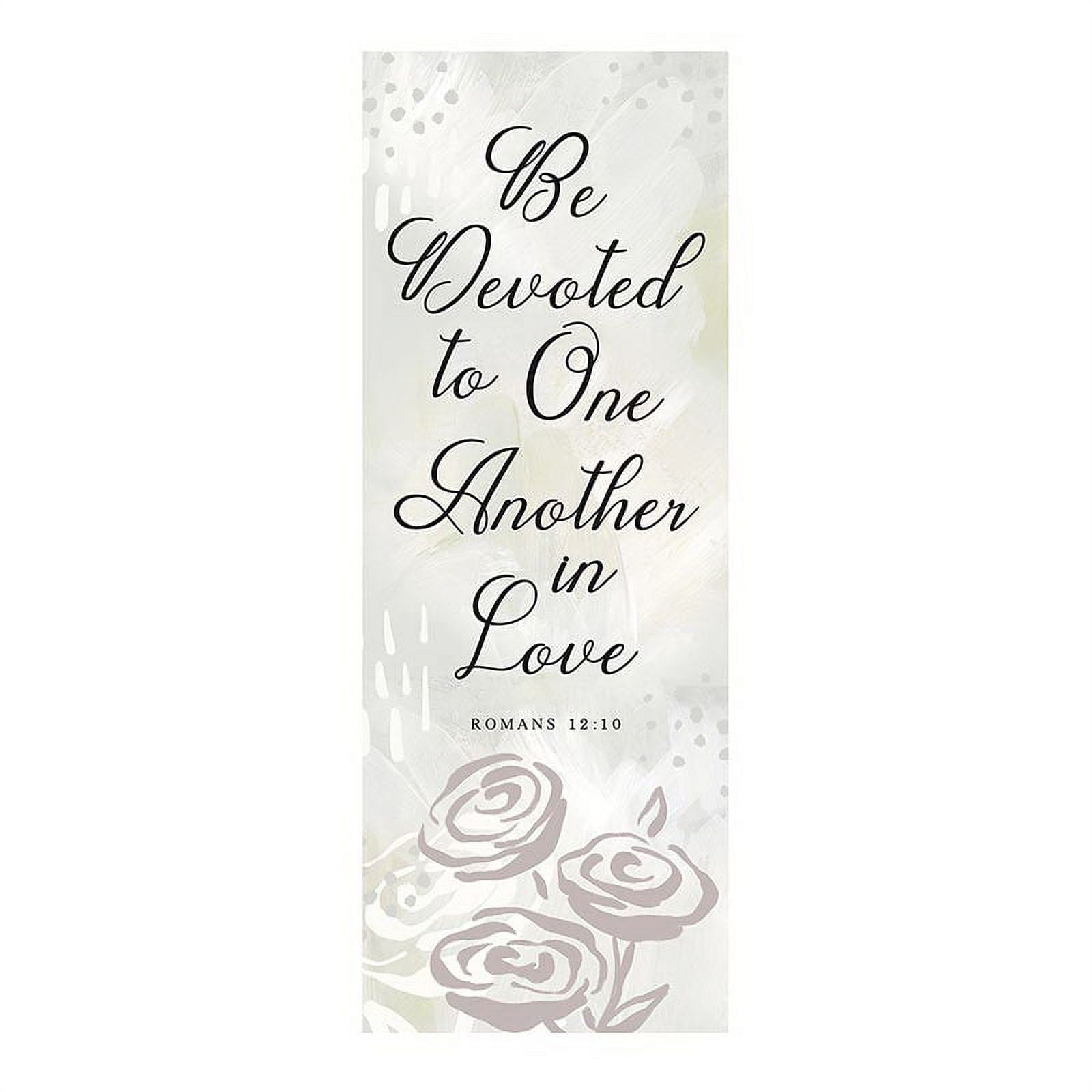 Celebration Banners L5474 Be Devoted X-Stand Banner - Walmart.com