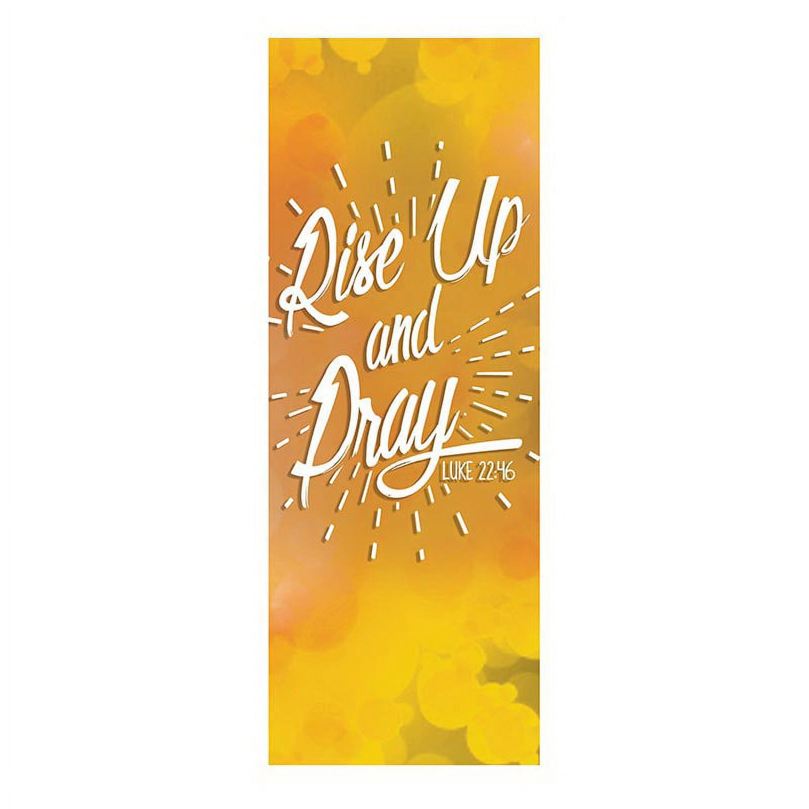 Celebration Banners L5481 Rise Up And Pray X-Stand Banner - Walmart.com