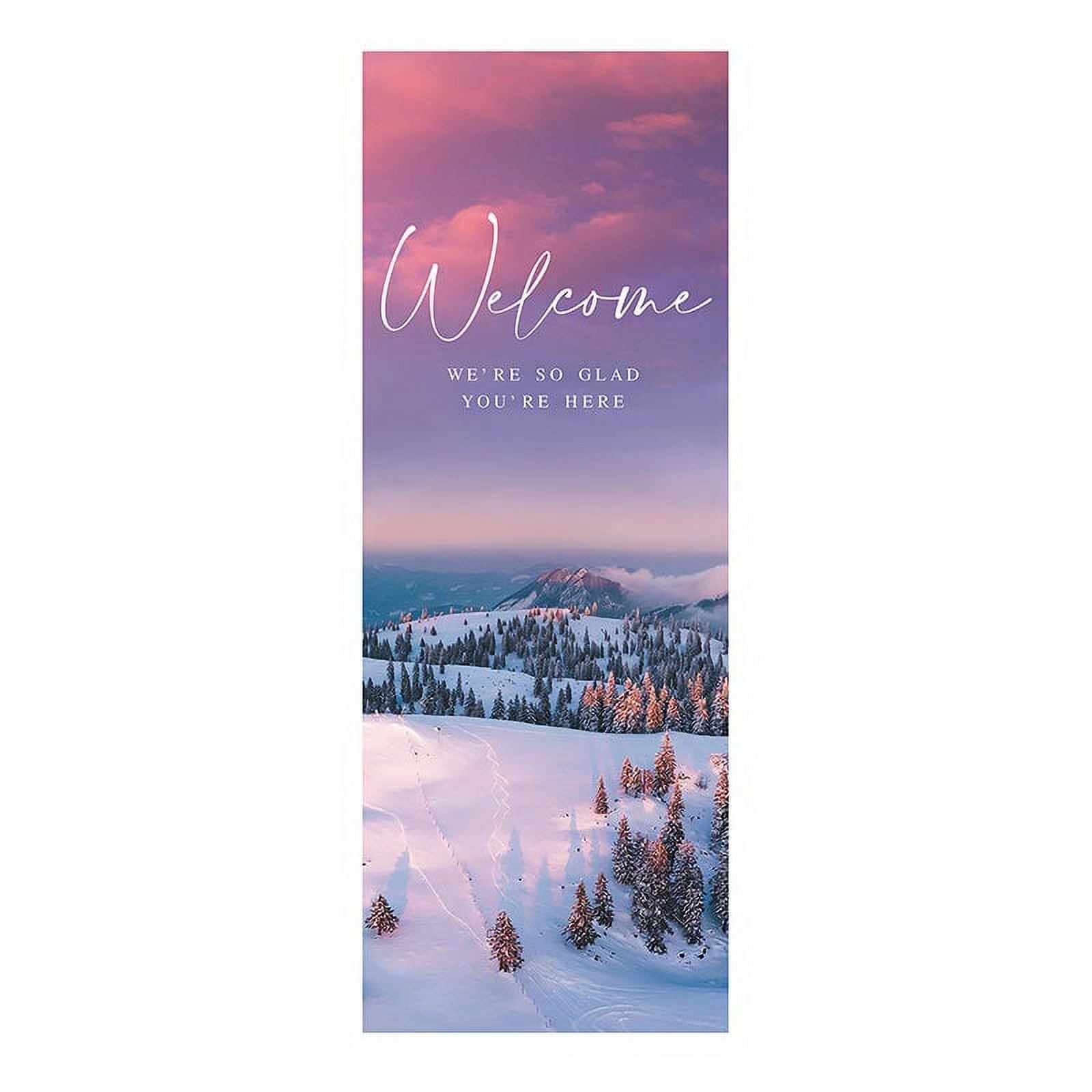 Celebration Banners L5487 Winter Welcome X-Stand Banner - Walmart.com