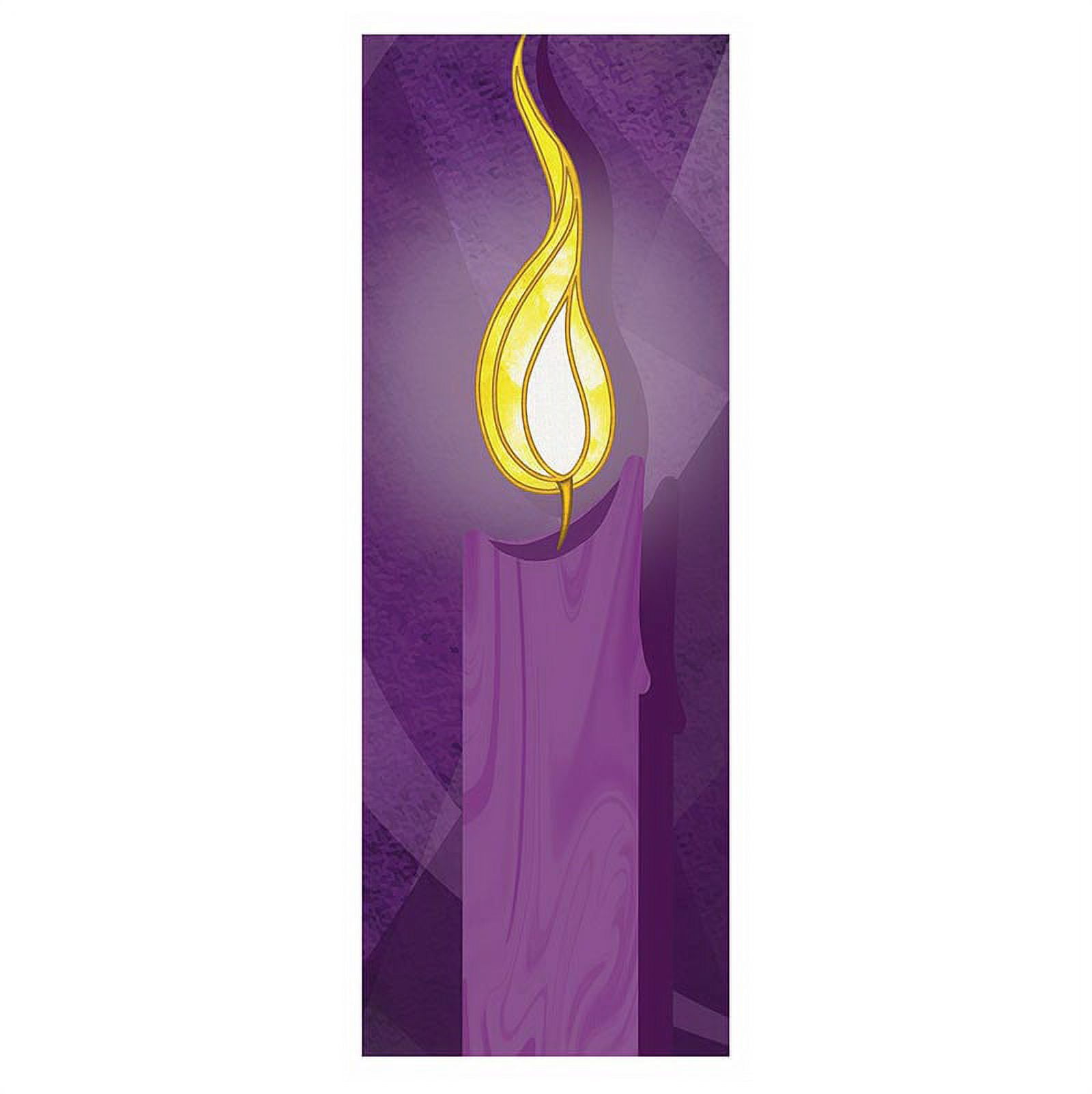 Celebration Banners L5496 Advent Candle Banner - Walmart.com