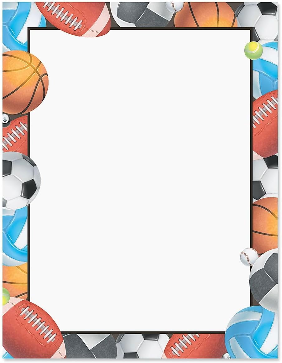 Celebration Confetti Letter Paper - Birthday Stationery Papers With ...