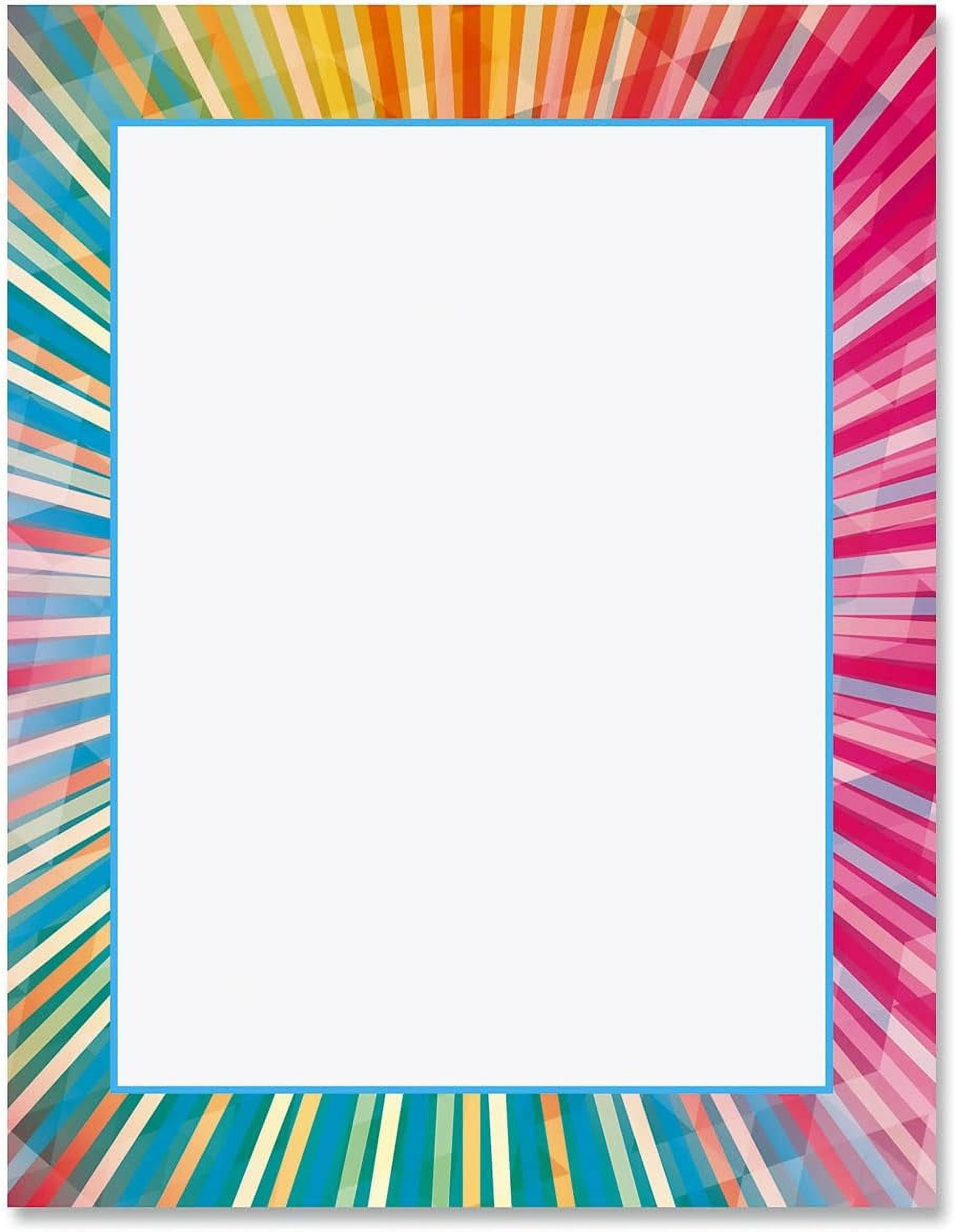 Celebration Confetti Letter Paper - Birthday Stationery Papers With ...