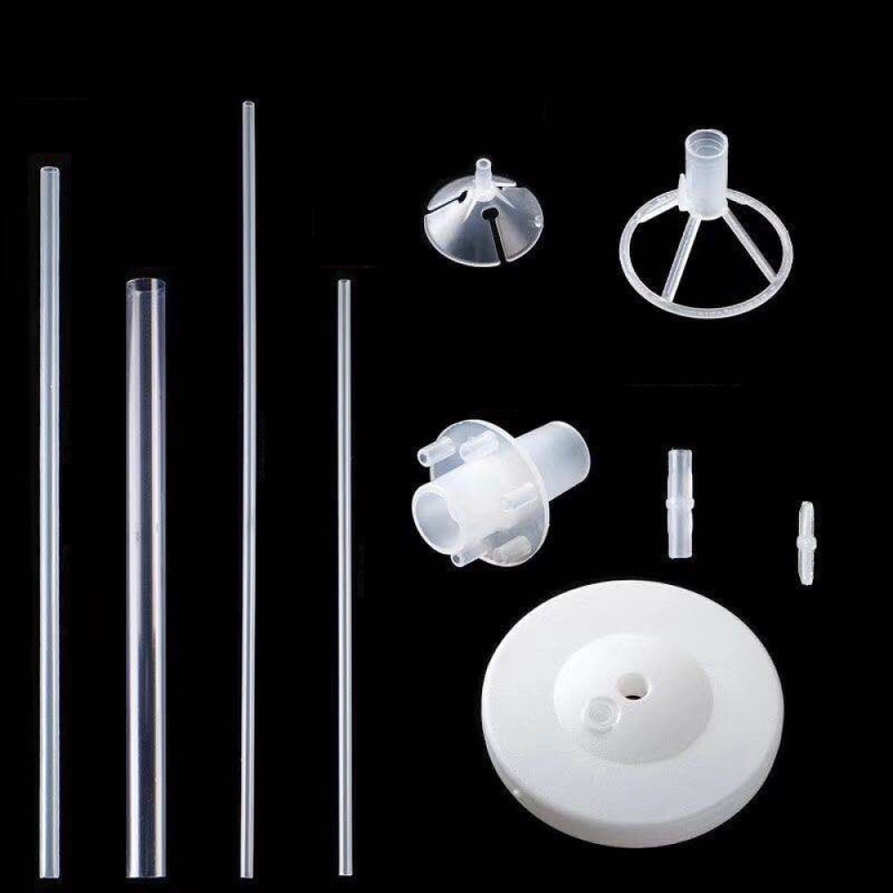 Celebration Essentials: Clear Plastic Balloon Cups Air-Filled Balloon ...