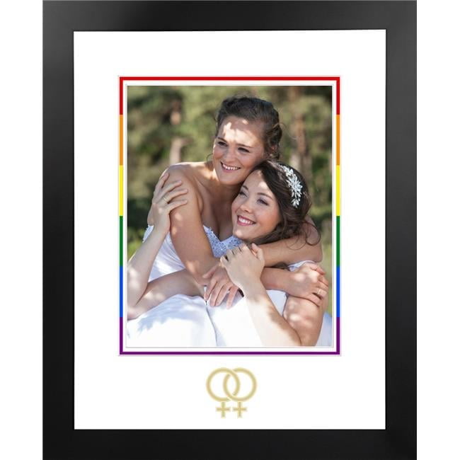 Celebration Frames PVSSWG02 8 x 10 in. LGBTQ Wedding Portrait Frame ...
