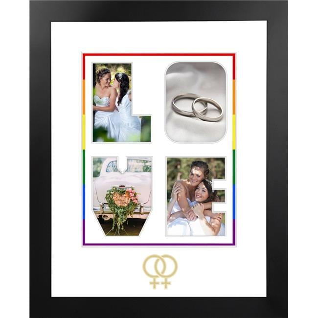 Celebration Frames SSVSWG02 LGBTQ Pride Wedding Love Snapshot Photo ...