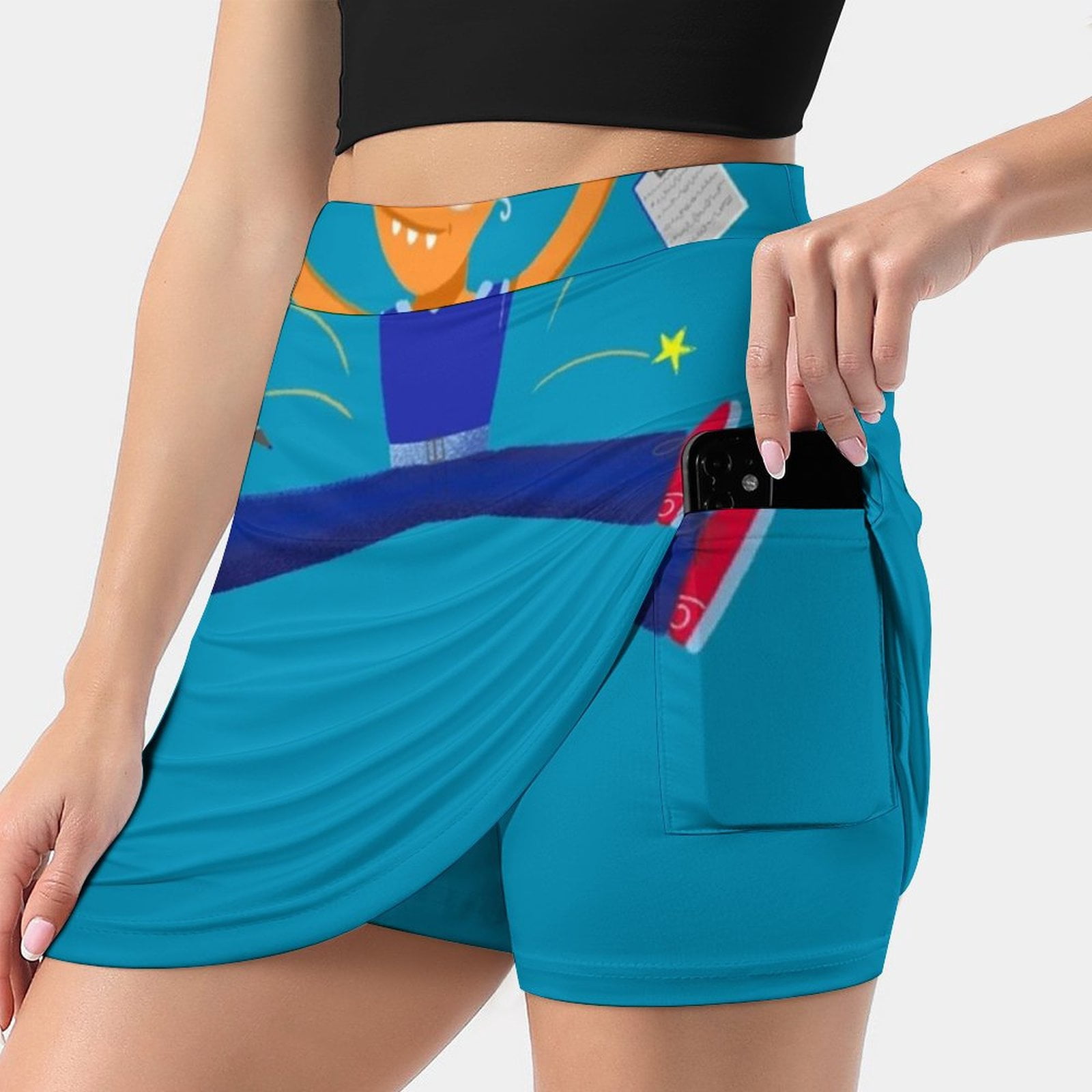 Celebration Graduation Fox Jumping For Joy Women's skirt Mini Skirts A ...