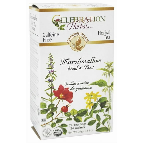 Celebration Herbals Marshmallow Leaf & Root 24 Ct - Walmart.com