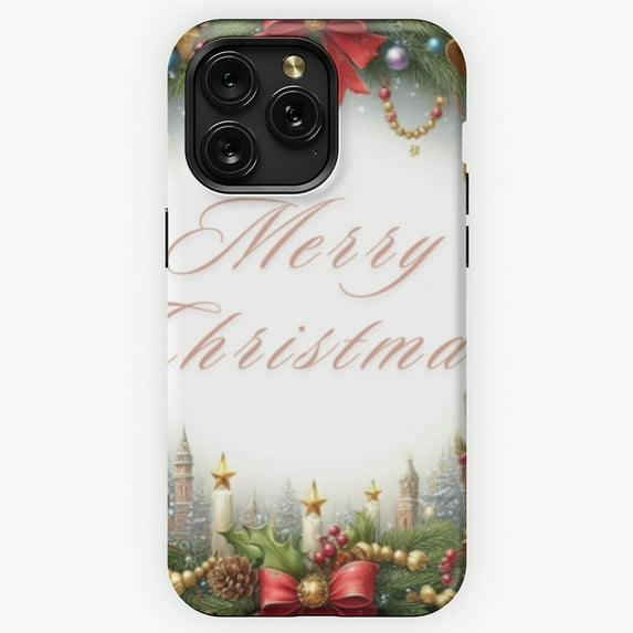 Celebration Holiday Typography Festive Quote Art iPhone Case 17 to 11 ...