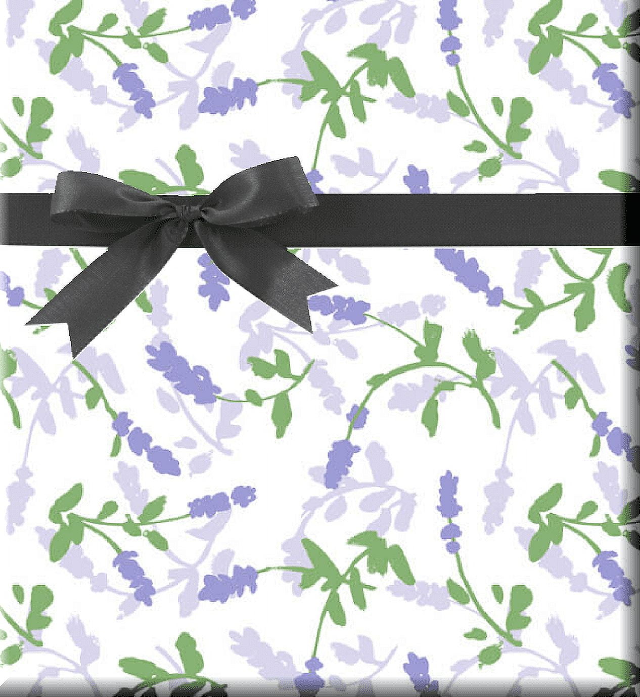 Celebration Lavender Flowers Specialty Gift Wrapping Paper -15Foot Roll ...