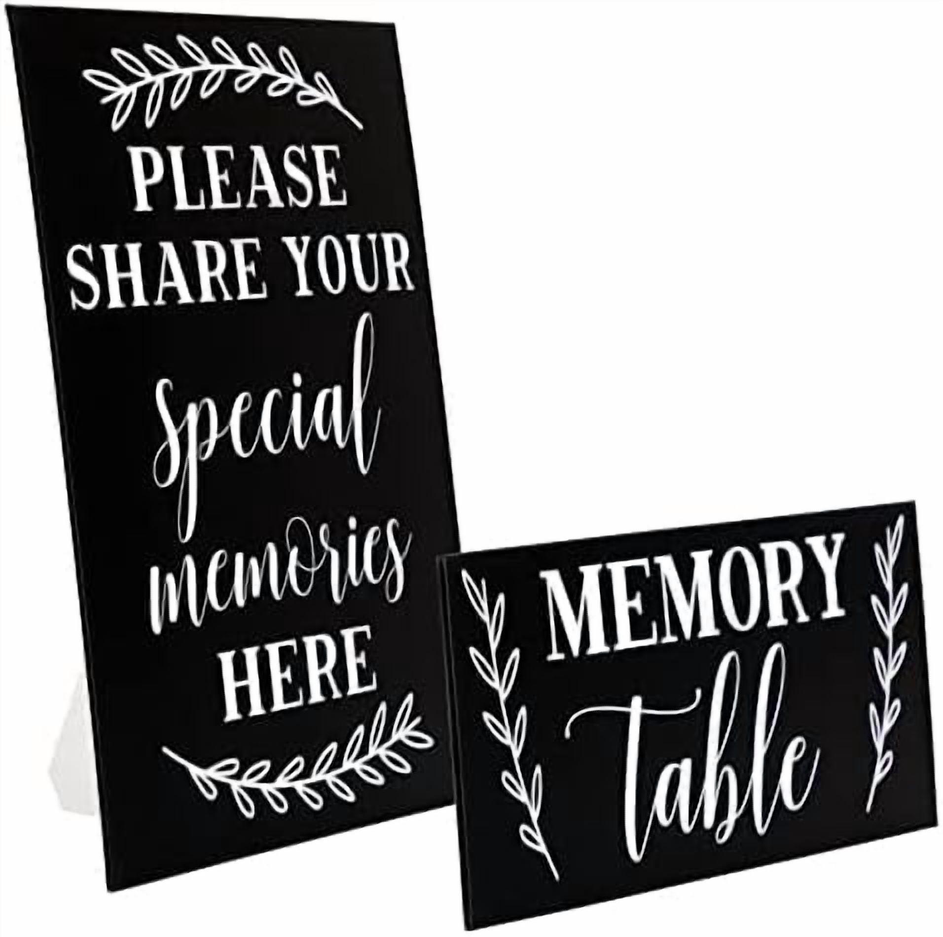 Celebration of Life Decorations Memory Signs for Funeral, Memorial ...