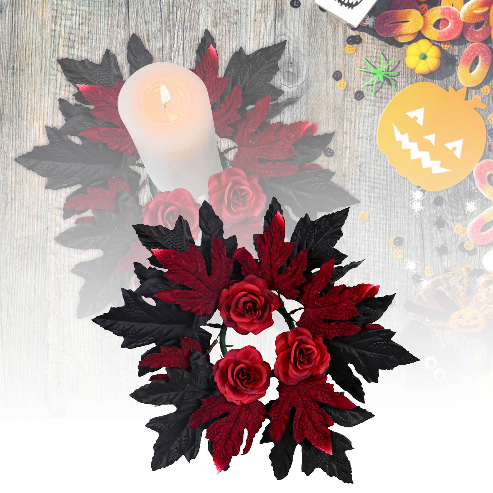 Celebration Staple: 9 Inch Pumpkin Cake Plates Festive Dessert Display ...