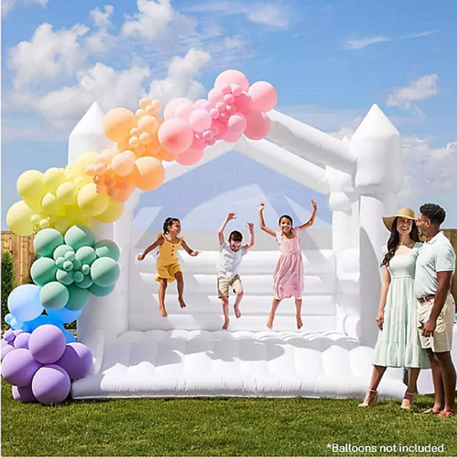 Celebration White Bounce House, Multicolor - 3+ Years - Walmart.com