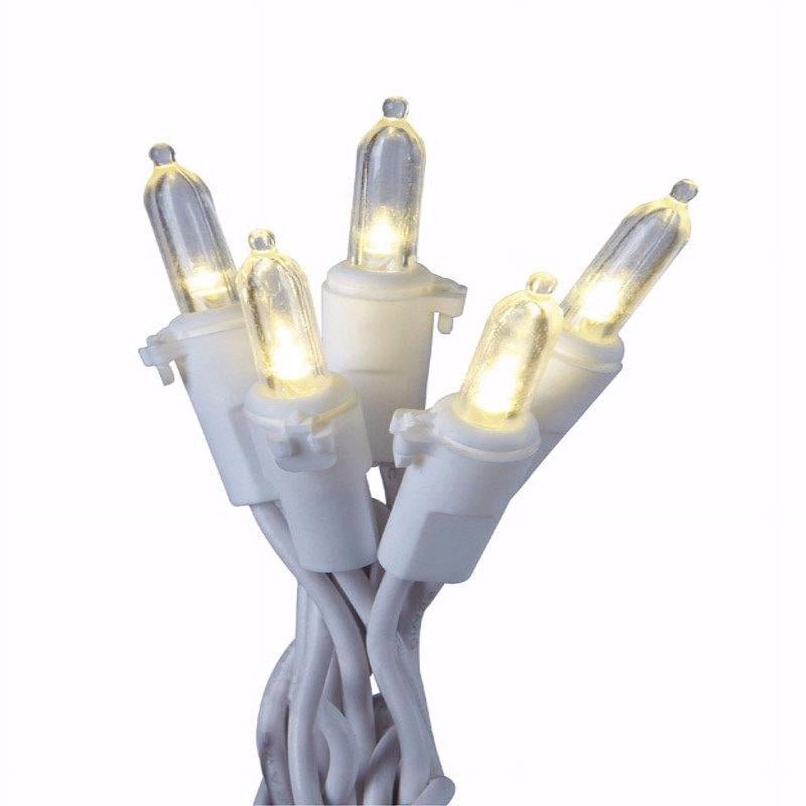 Celebrations LED Twinkle Icicle Light Set, 100 Warm White Christmas ...
