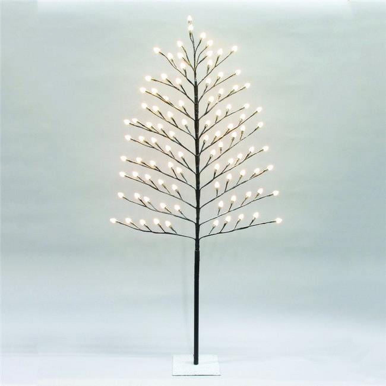 Celebrations 9016099 4 ft. Prelit LED Stick Tree 95 Lights, Warm White ...