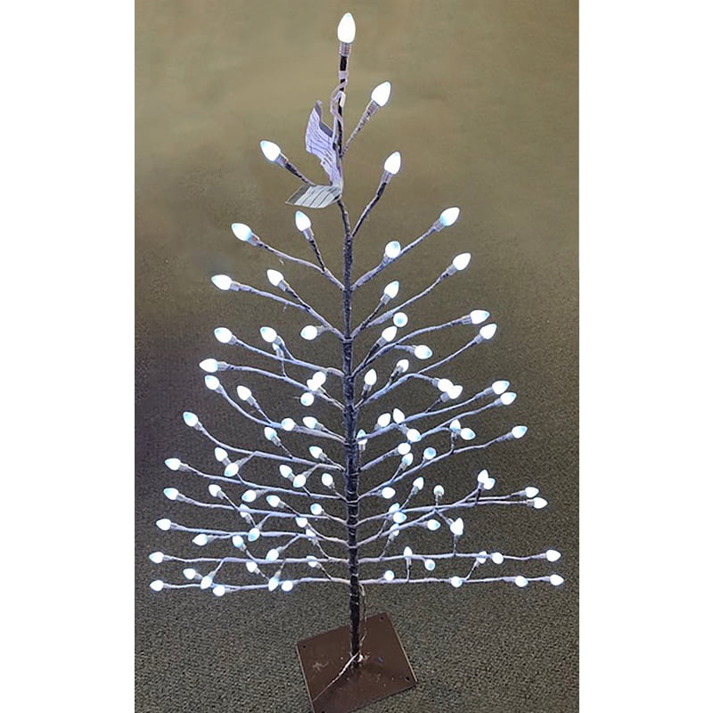 Celebrations 9044194 Pure White Stick Tree, Yard Decor - Walmart.com