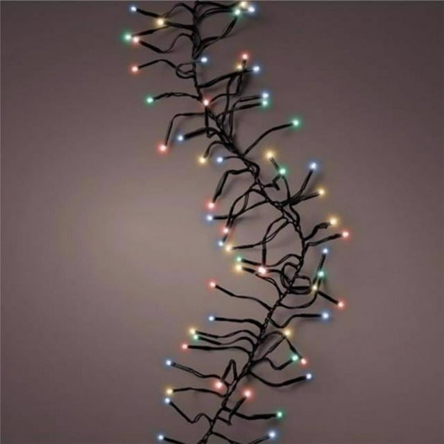 Celebrations 9080481 20.5 ft. Gold LED Multicolored String Christmas ...