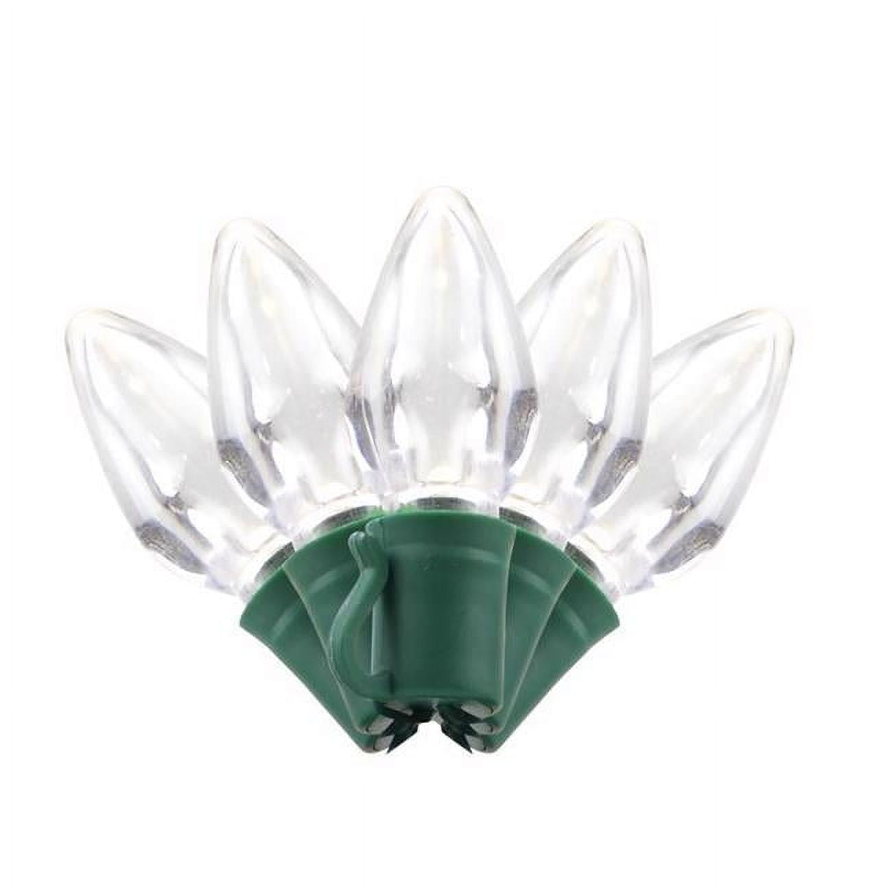 Celebrations 9086404 25 ft. Platinum LED C7 String Christmas Lights ...