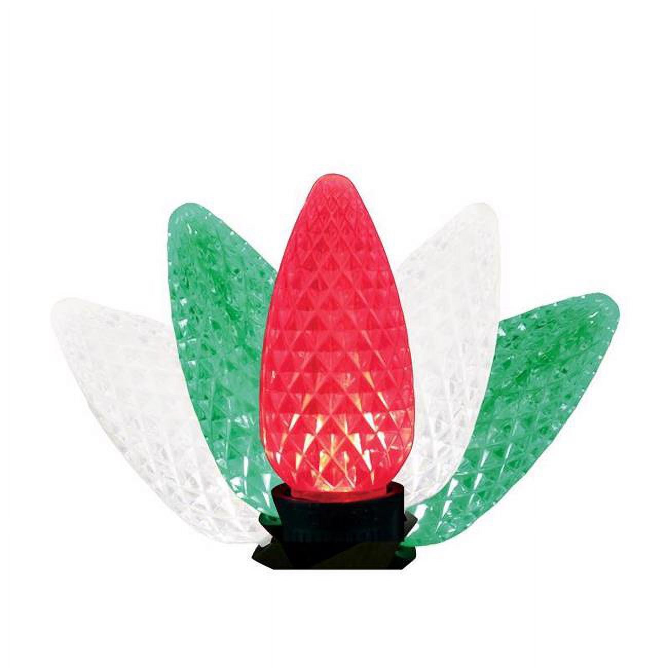 Celebrations Platinum LED C9 Multicolor 25 ct Christmas Lights Set, 25 ...