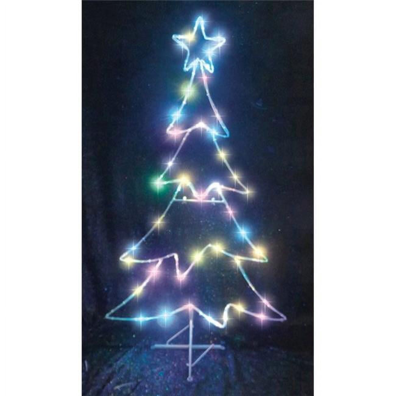 Celebrations LED Micro Dot Tree Yard Art Multicolored 1 pk Iron - Case ...