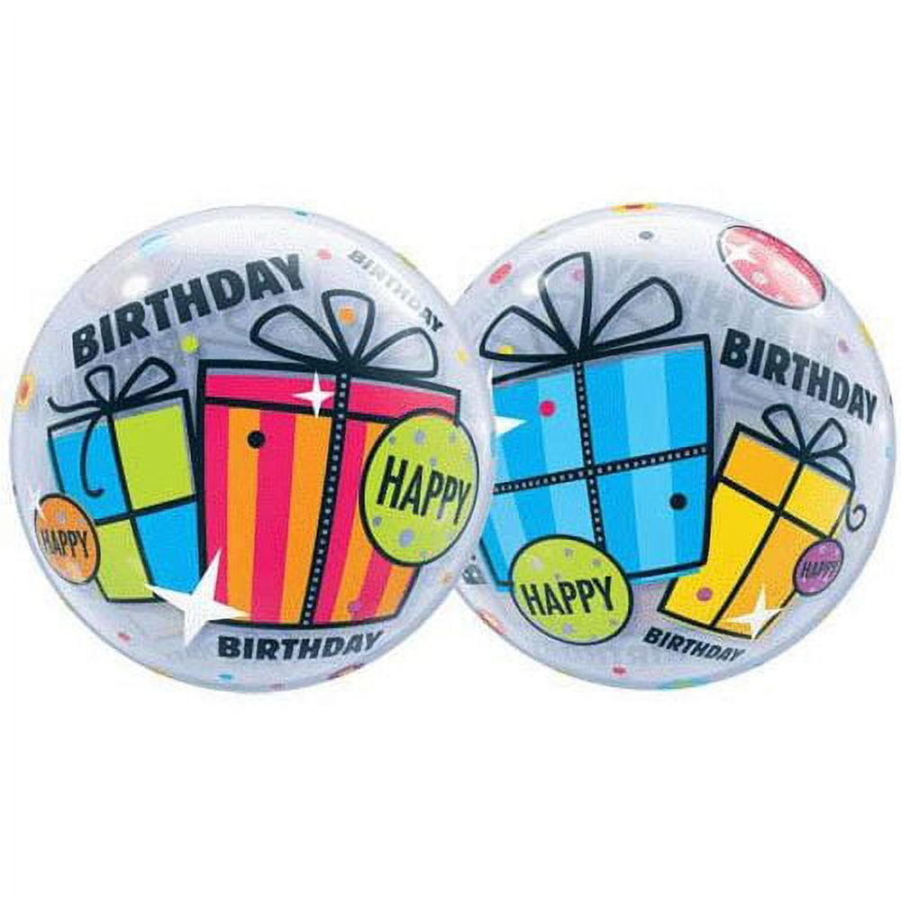 Celebrations Bday Fun & Funky Gifts Bubble Balloon - Walmart.com