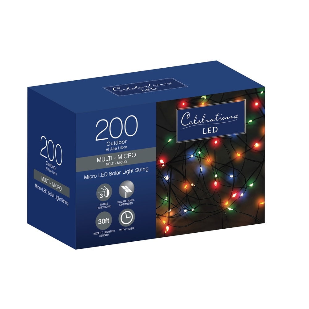 Celebrations Celebrations 37200CMR1 Smart Living LED Micro Christmas ...