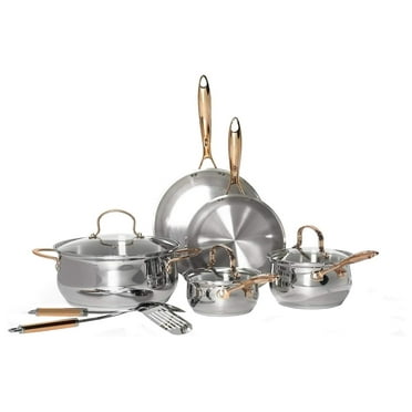 28pc 12-element High-quality Heavy-gauge Stainless Steel Cookware Set ...