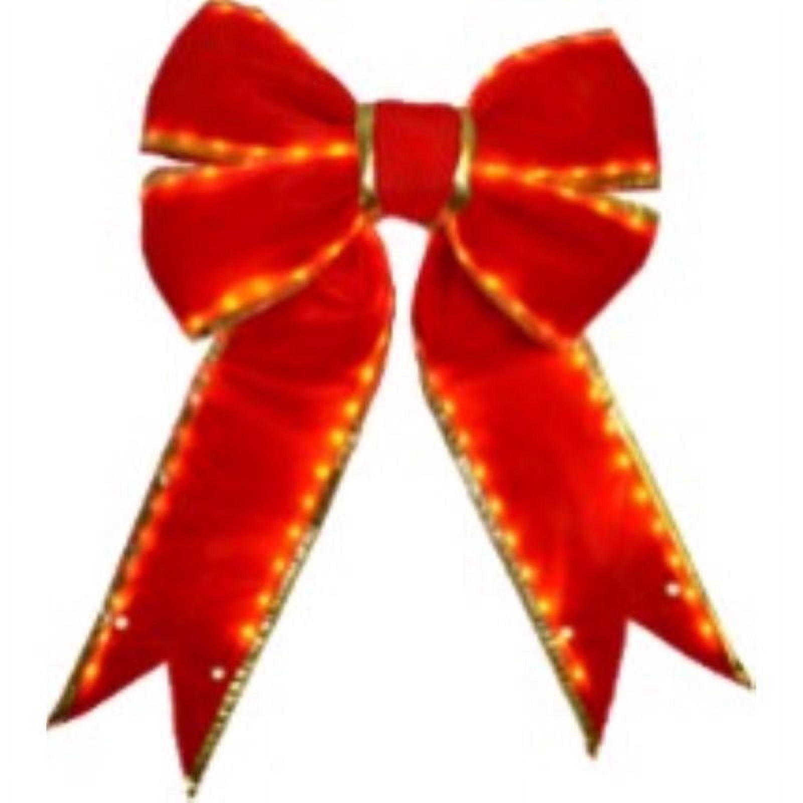 Celebrations LED Christmas Bow 18 in. - Walmart.com