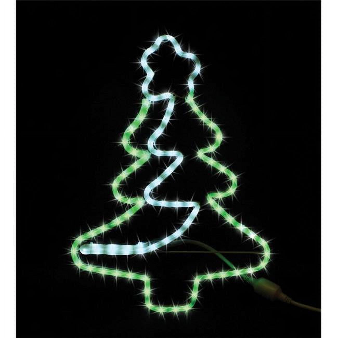 Celebrations LED Tree Christmas Decoration Green 1 pk - Walmart.com