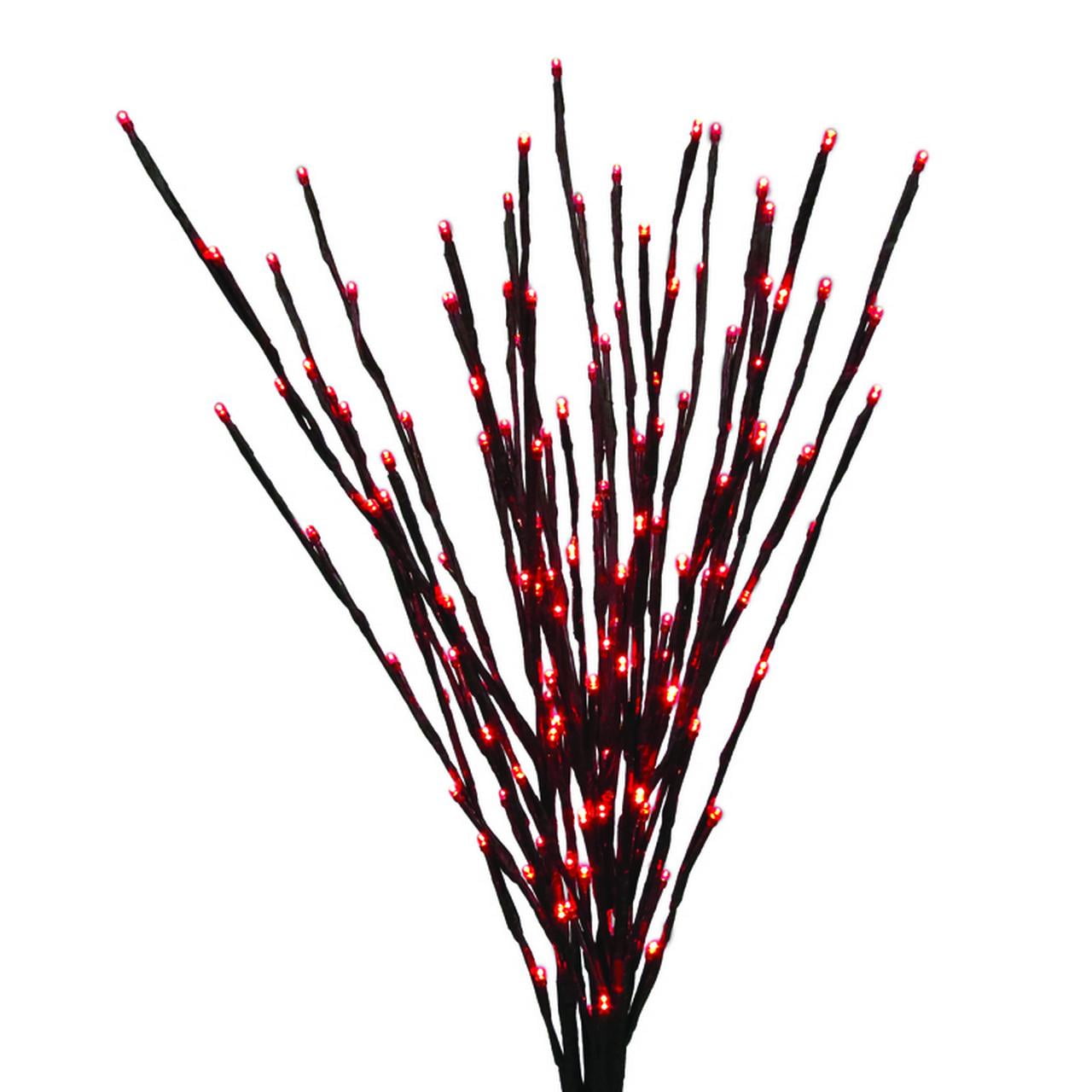 Celebrations Platinum LED Red Light Burst 32 in. Yard Decor - Walmart.com