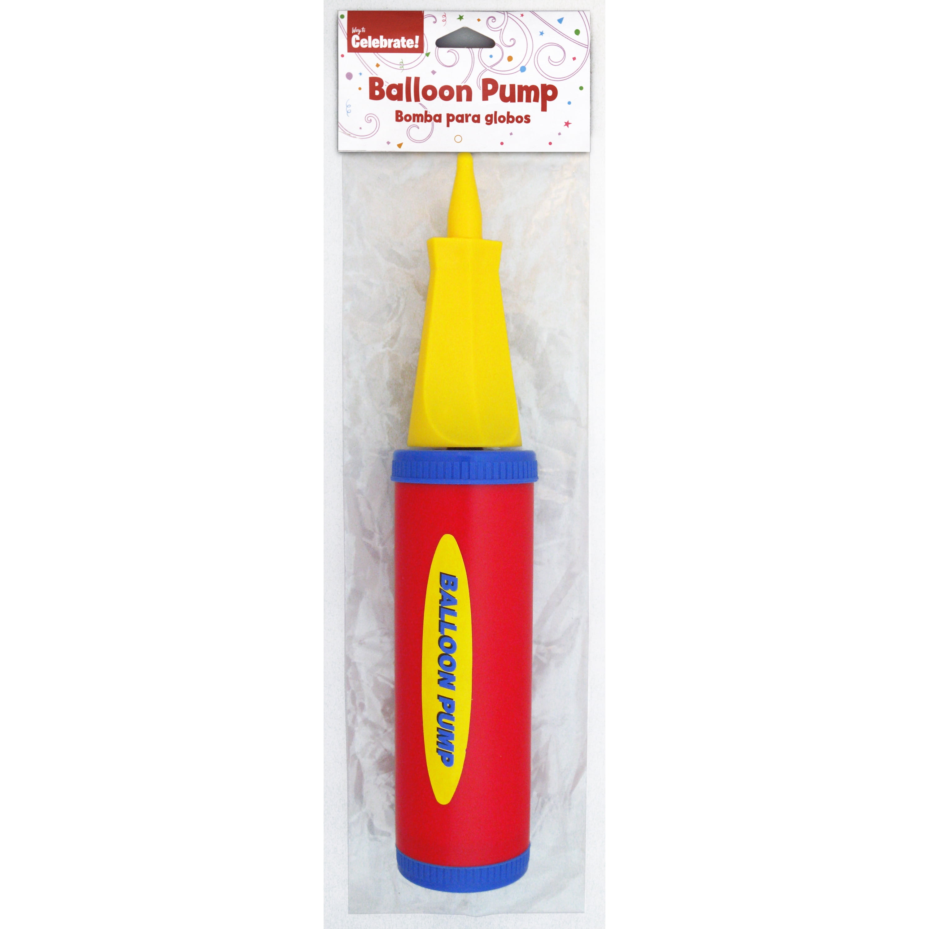 Celebrations Professional Balloon Pump Multicolor, 0.32lbs, 11.00 x 2. ...